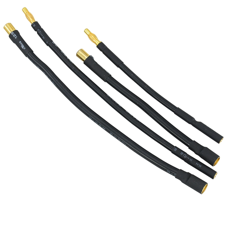 ARRIS 12AWG 4MM 6.5MM Male Female Banana Plug Motor ESC Extension Cable ...