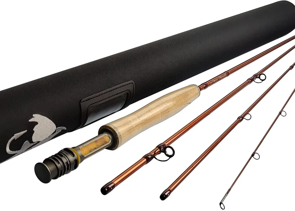 Aventik 2in1 Fly Rod rods 9’2” LW3/4 4pc into 10’2” LW3/4, 9’0'' 5/6 ...
