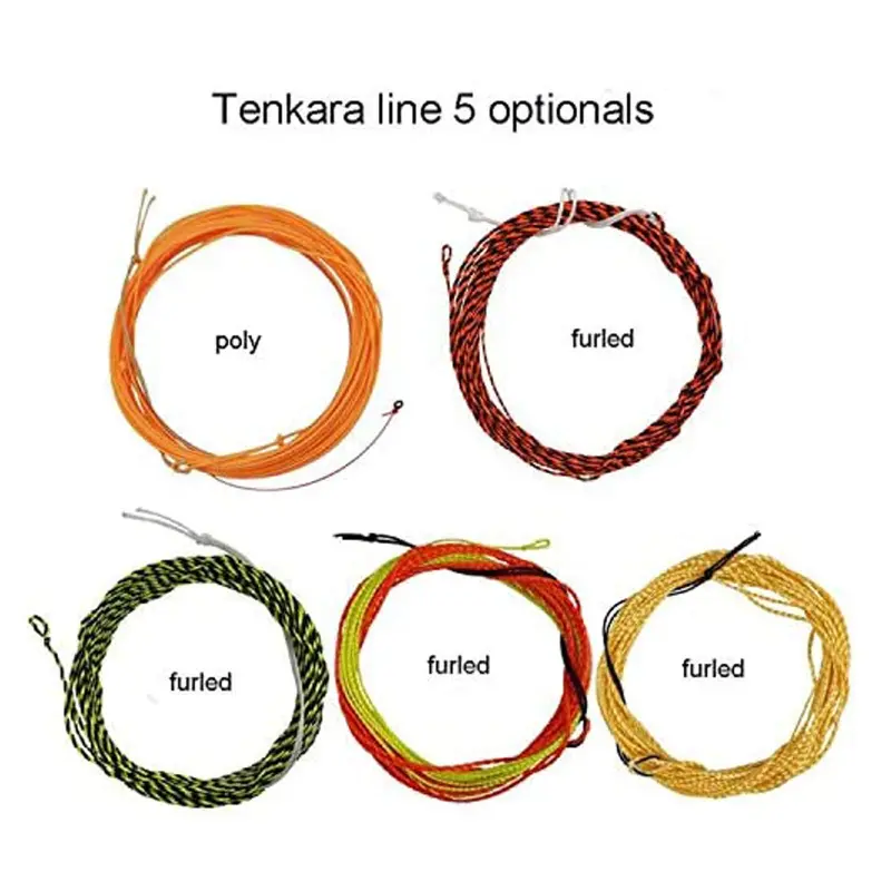 Riverruns Tenkara Line Float Tapered Furled Line Fly Line 12ft/13ft ...