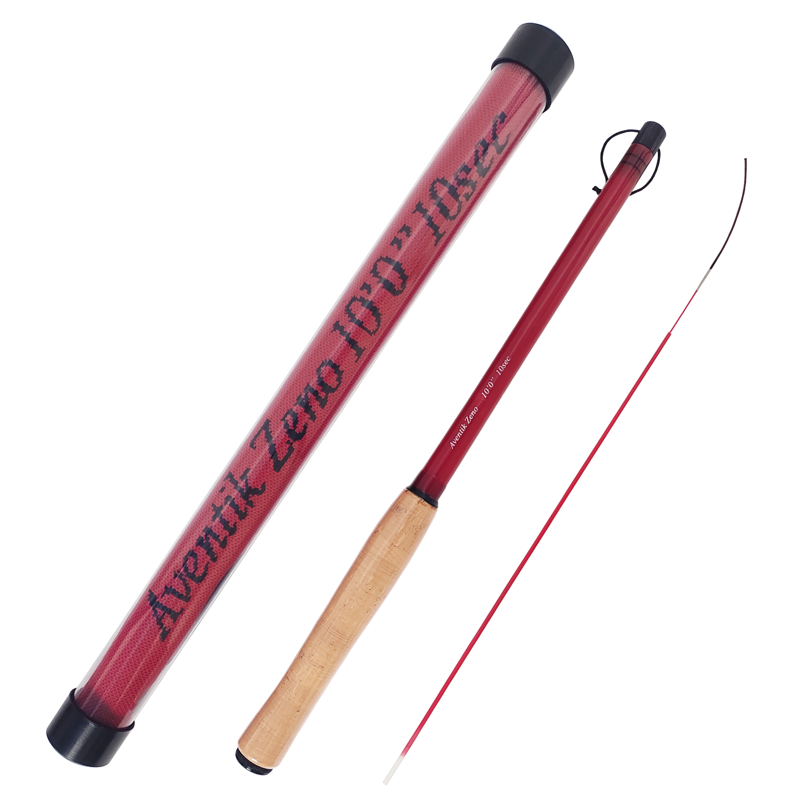 Aventik Zeno S2-Glass Tenkara Rod with 2 Extra Rod Sections 10 Sec in ...