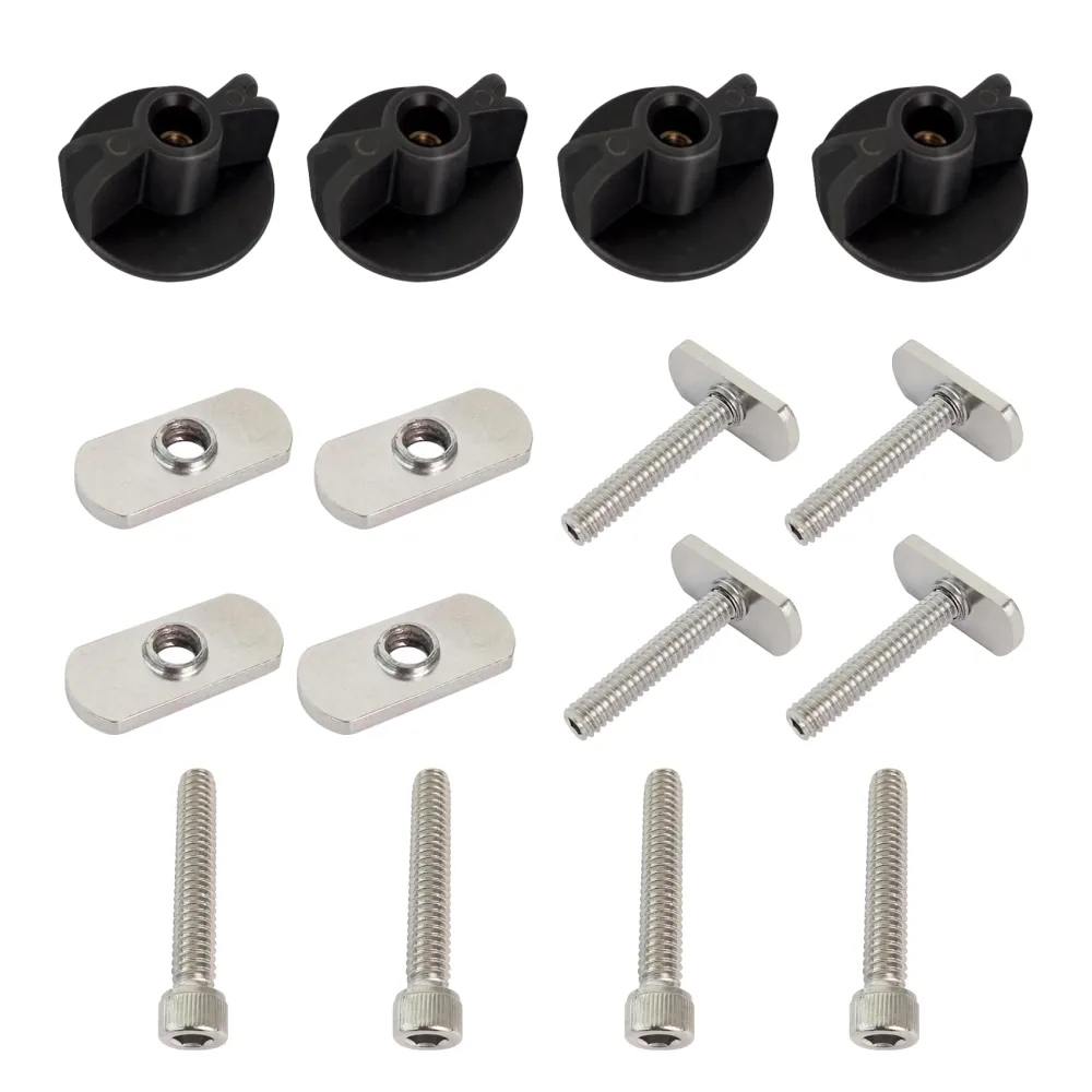 Aventik Kayak Screws Nuts Hardware, Kayak Rail Track Screws Track Nuts ...