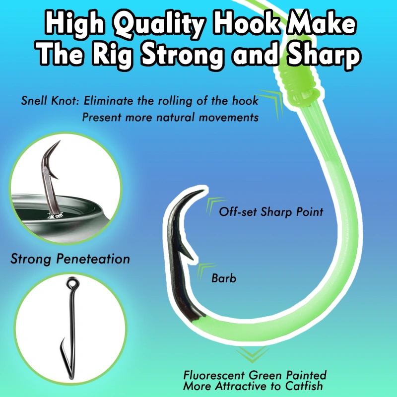 Catfish Rig Catfish Float Rigs, Catfishing Tackle Floats with Rattler ...