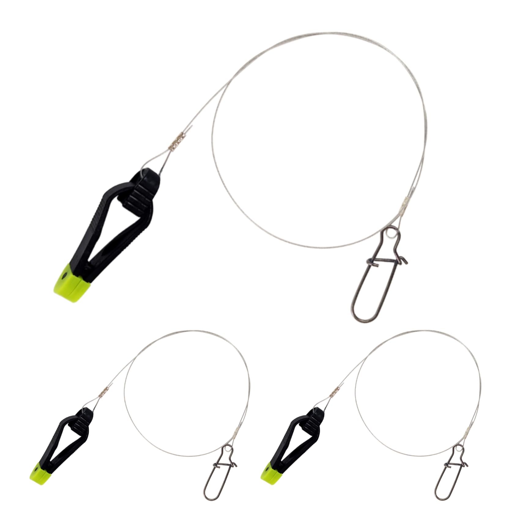 Downrigger Line Release Clips, 18-Inch Leader with Snap, Weight Release ...