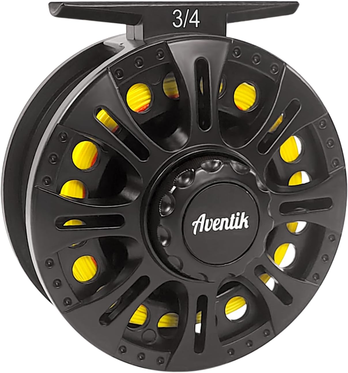 Aventik Hvce Fly Fishing Reel-Pre-Loaded Fly Reel with Line Combo