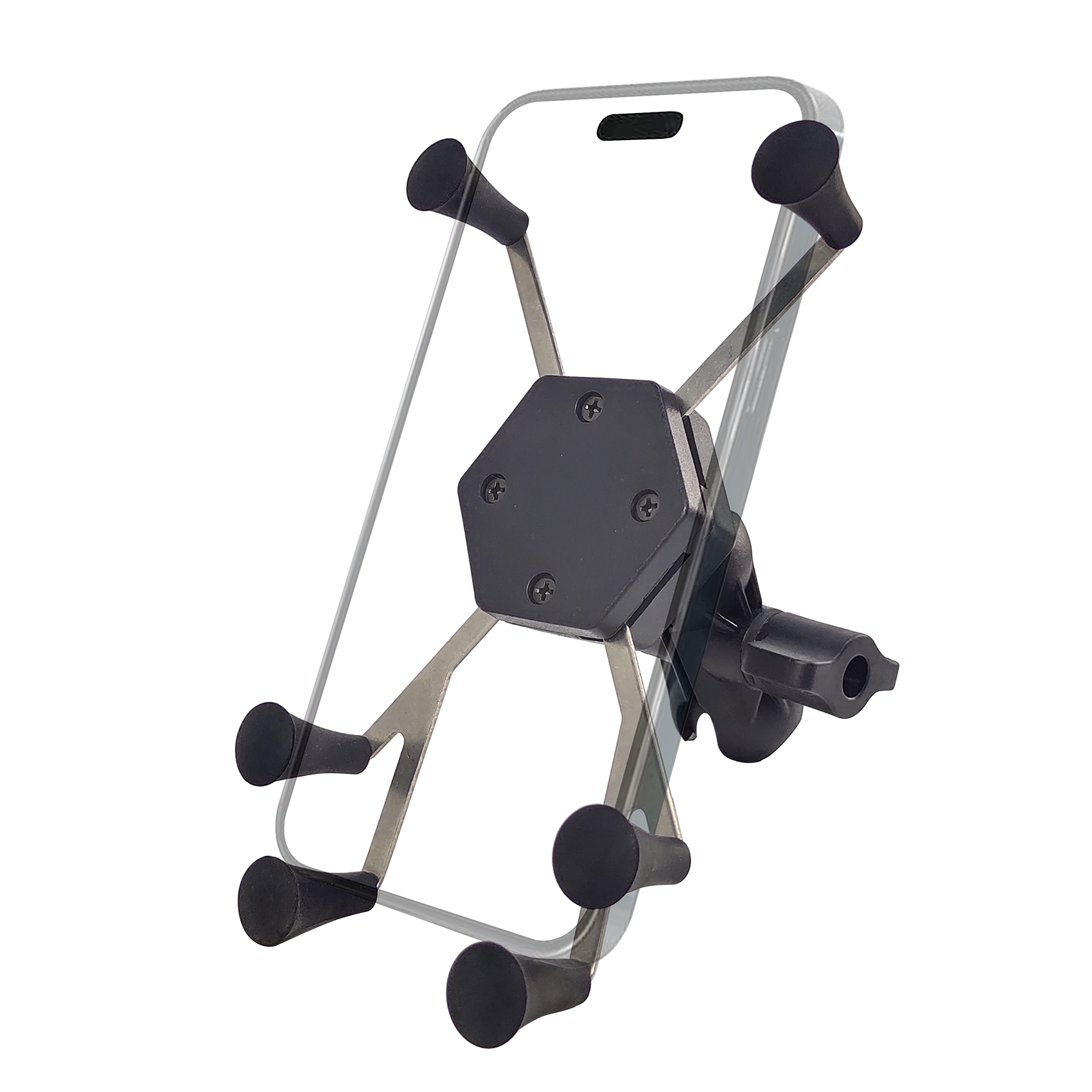 EDSRDPLT Kayak Phone Holder, 6-Claw Anti-Slip Mount, Full Button Access ...