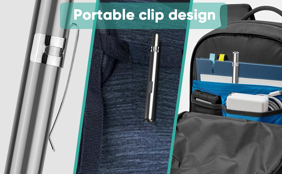 Light up your work with the Garberiel USB Pen Light LED Torch!