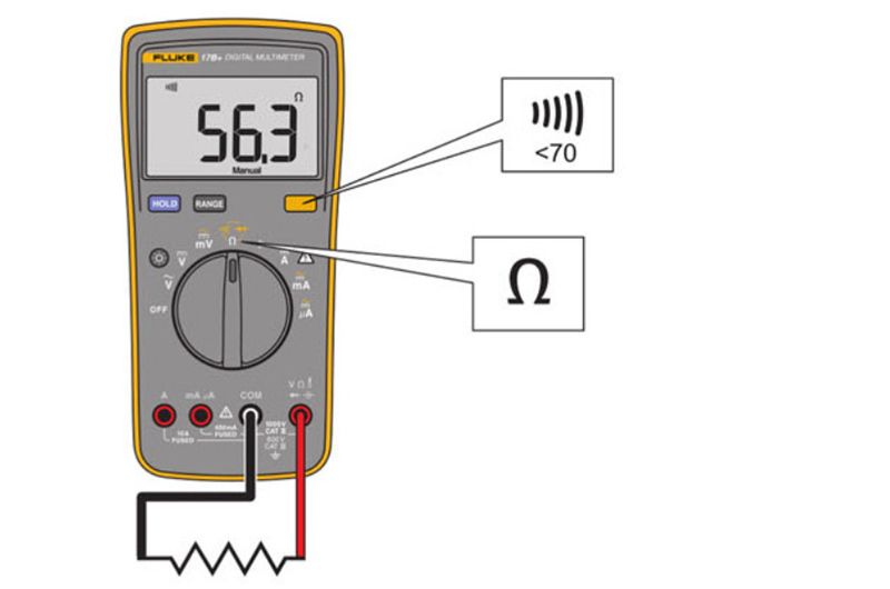 Fluke 17B+ Multimeter