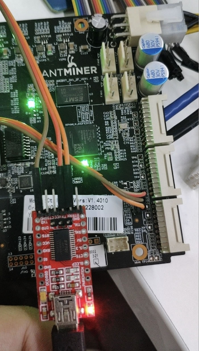 Recovery Method of Antminer Serial Port virus