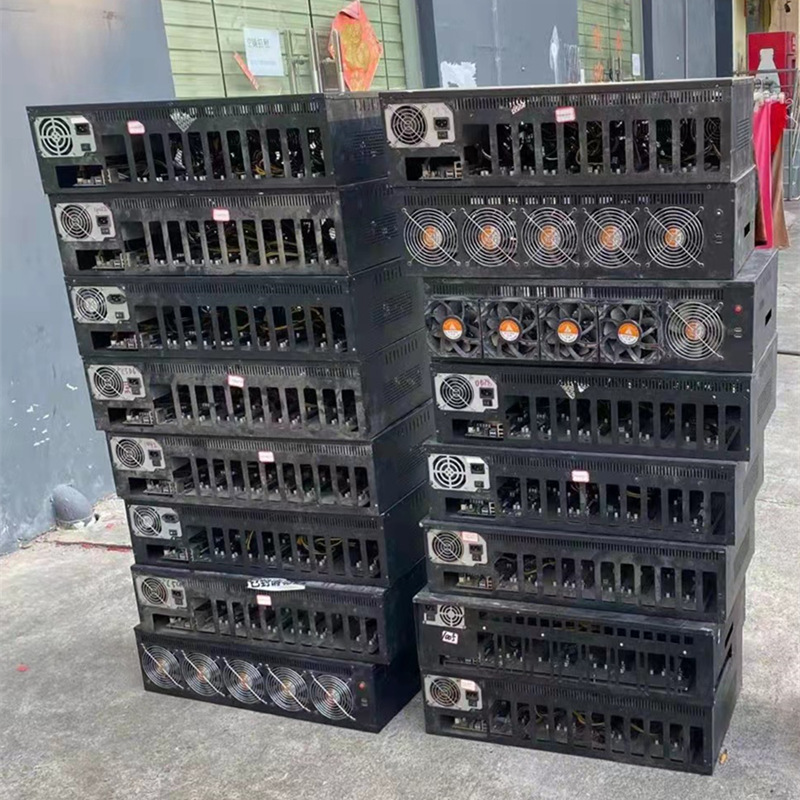 Used 8 card GPU chassis
