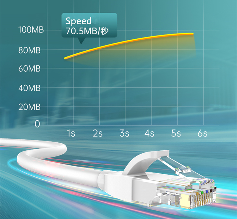 Category 6 Gigabit Ethernet cable