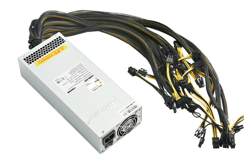 2U GPU Miner PSU 2500W (Long Line) - 2U GPU Miner Power Supply