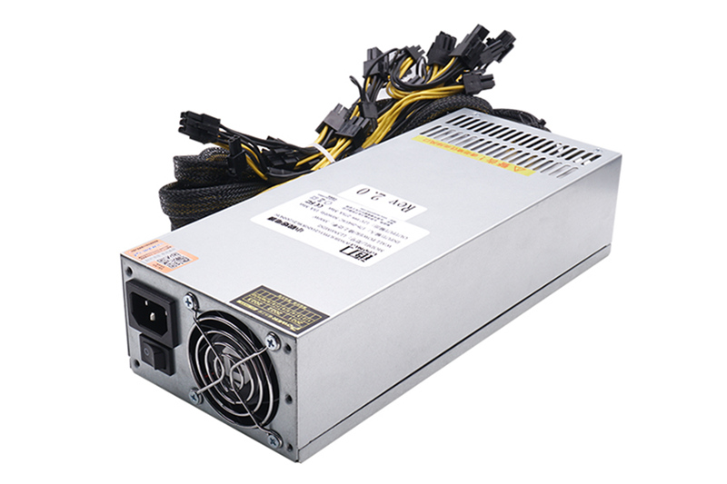 2U GPU Miner PSU 3300W (Long Line) - 2U GPU Miner Power Supply