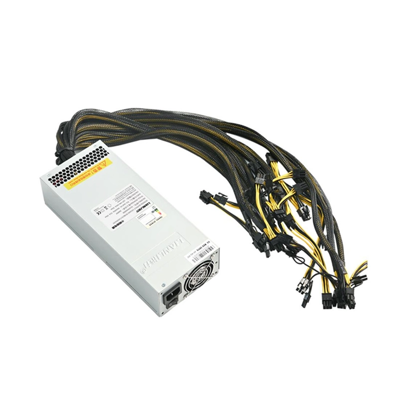 2U GPU Miner PSU 2500W (Long Line) - 2U GPU Miner Power Supply