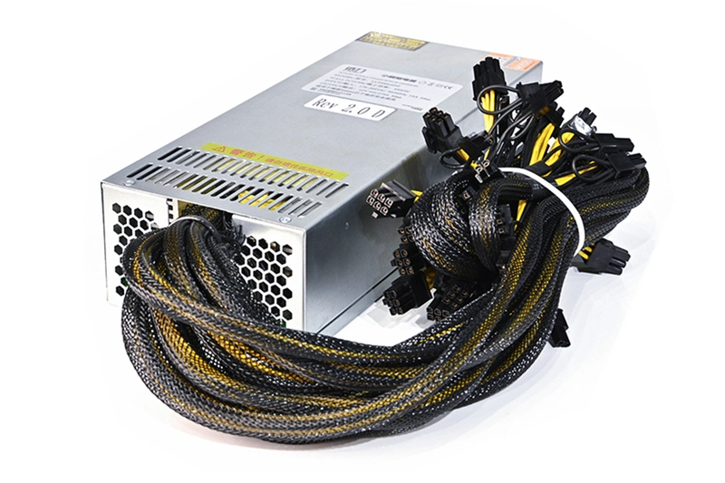 2U GPU Miner PSU 3300W (Long Line) - 2U GPU Miner Power Supply