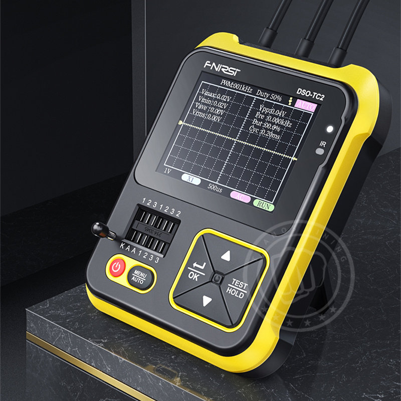 Handheld Oscilloscope Transistor Tester