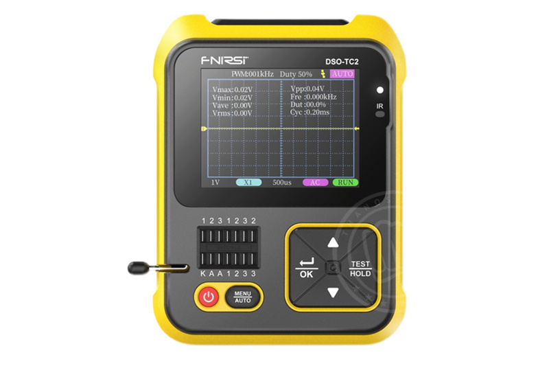 Handheld Oscilloscope Transistor Tester