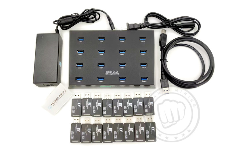 USB hub U disk SD card batch copy machine