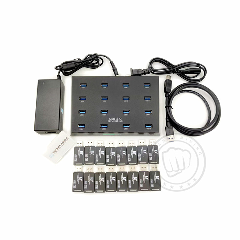 USB hub U disk SD card batch copy machine