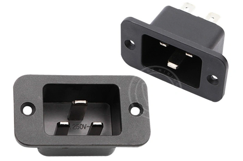 Power input plug 250V 16A