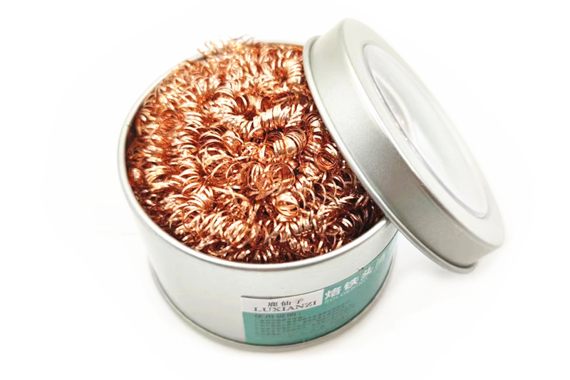 Tin cleaning ball