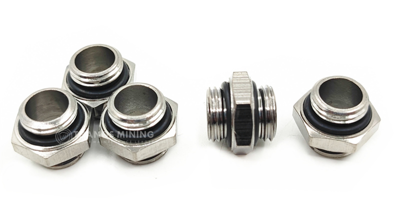 G1/4 Water pipe double threaded joint 12/12mm