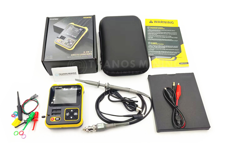 Handheld Oscilloscope Transistor Tester