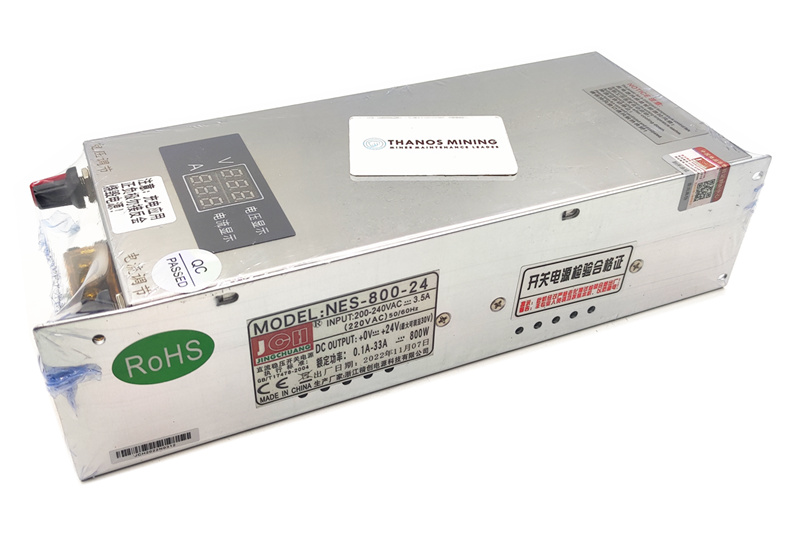 Adjustable power supply 0-24V 0-33A 800W