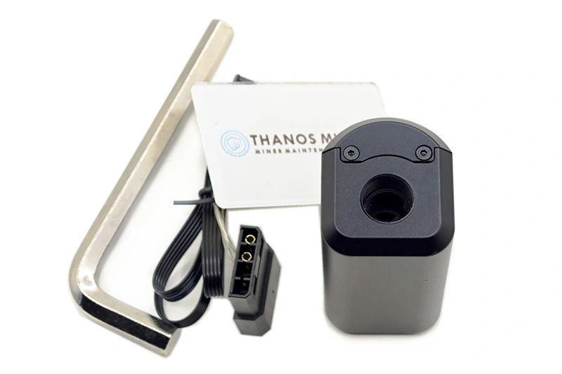 LED display flow thermometer