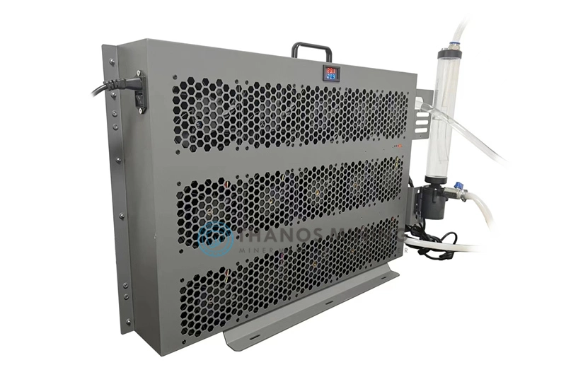 Intelligent temperature control ASIC water cooling radiator 12KW