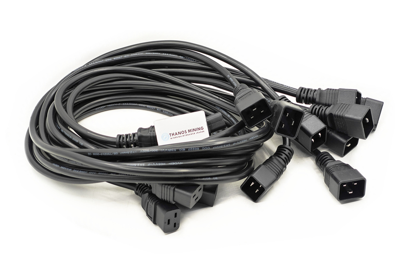 C20 to C19 power extension cable