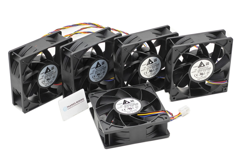 Antminer S19kpro Fan 2.7A 6000rpm square 4pin