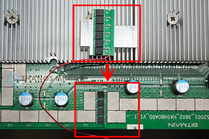 9003 MOS integrated small board for S19 S19j S19jpro L7 D7