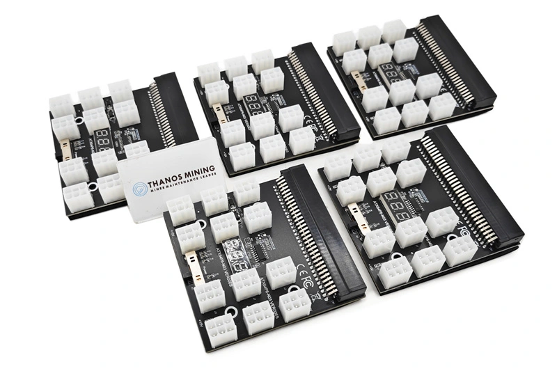 PCI-E 12*6Pin power breakout board