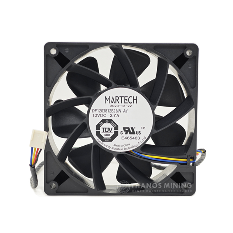 Antminer Fan 12cm 2.7A 6000rpm MARTECH