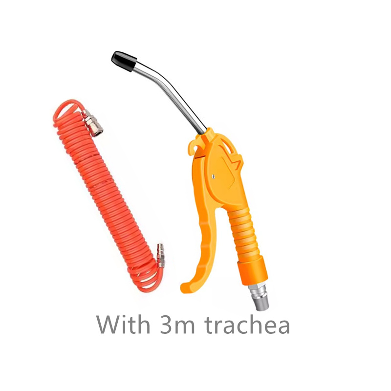 High pressure dust blowing gun