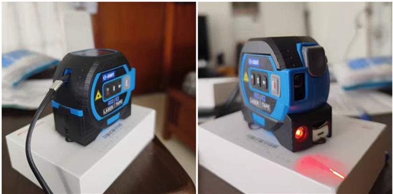 LED digital display laser tape measure 40m