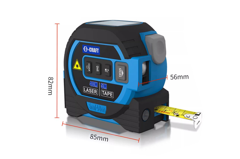 LED digital display laser tape measure 40m
