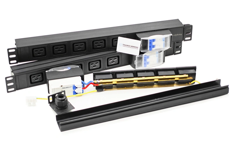 C19 16000W 5-Position Universal PDU Outlet