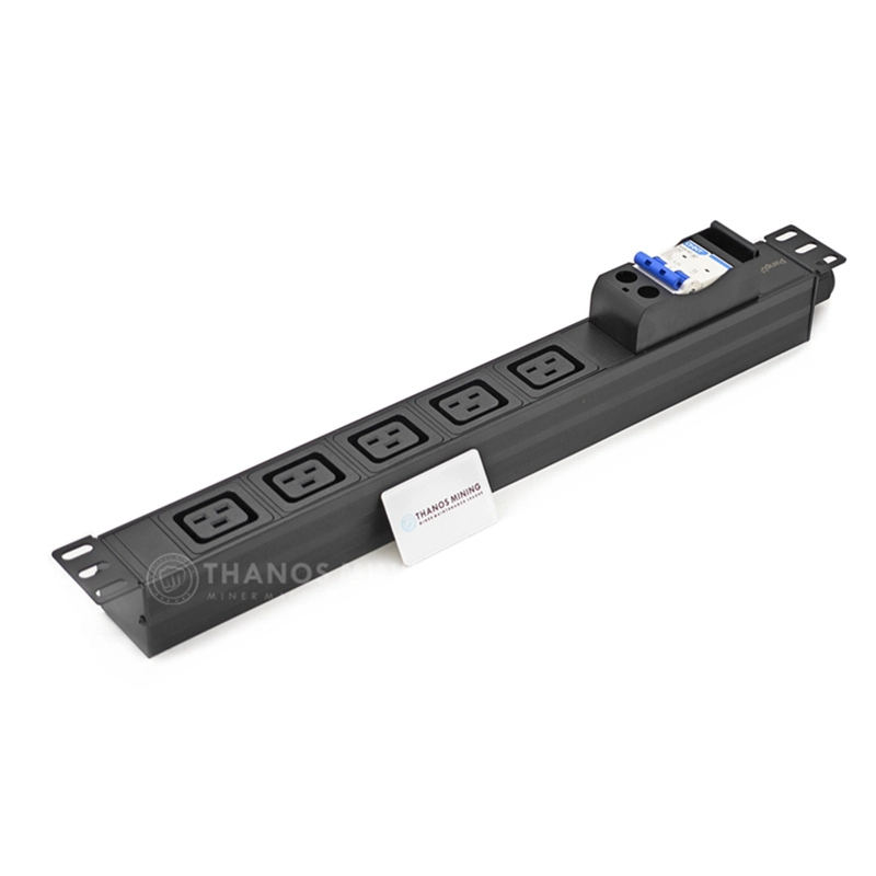 C19 16000W 5-Position Universal PDU Outlet