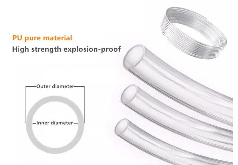 High strength PU explosion-proof pipe 10m