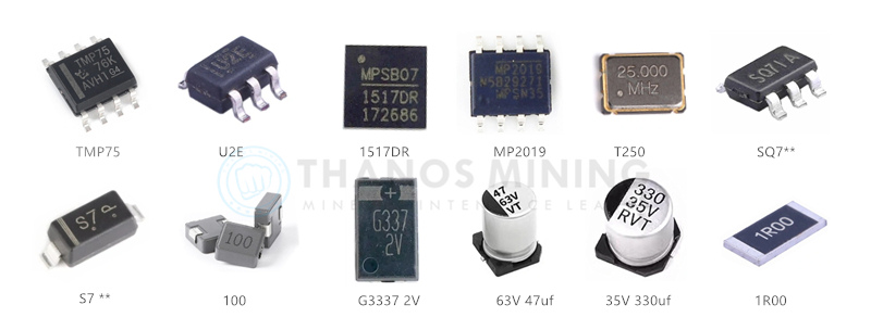 IceRiver KS3 KS3M KS3L hashboard repair kit BOM