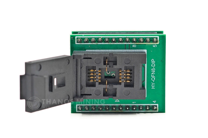 IC burning base QFN8 to DIP8 test base