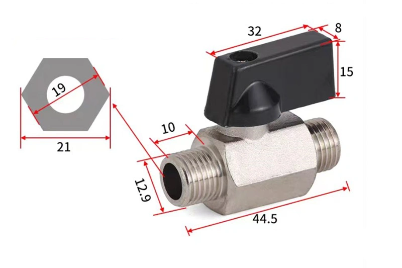 G1/4 Metal Ball Valve
