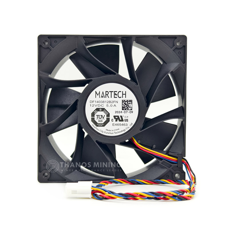 Original Antminer S21pro/S21XP/S21+ Fan 14cm 5A MARTECH