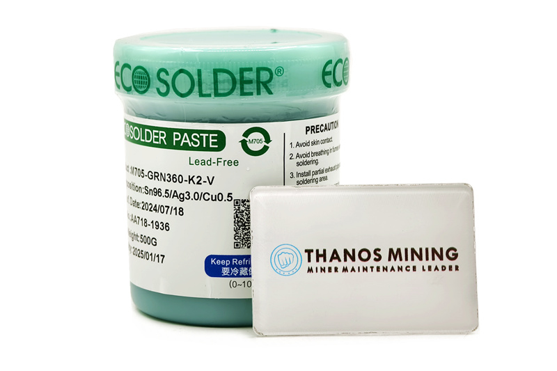 Senju solder paste M705 GRN360-K2-V