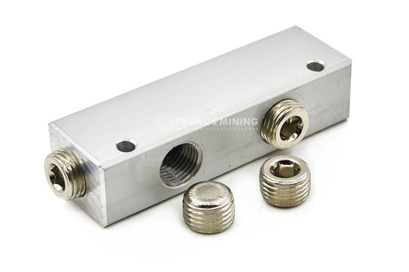 G1/4 threaded metal water plug