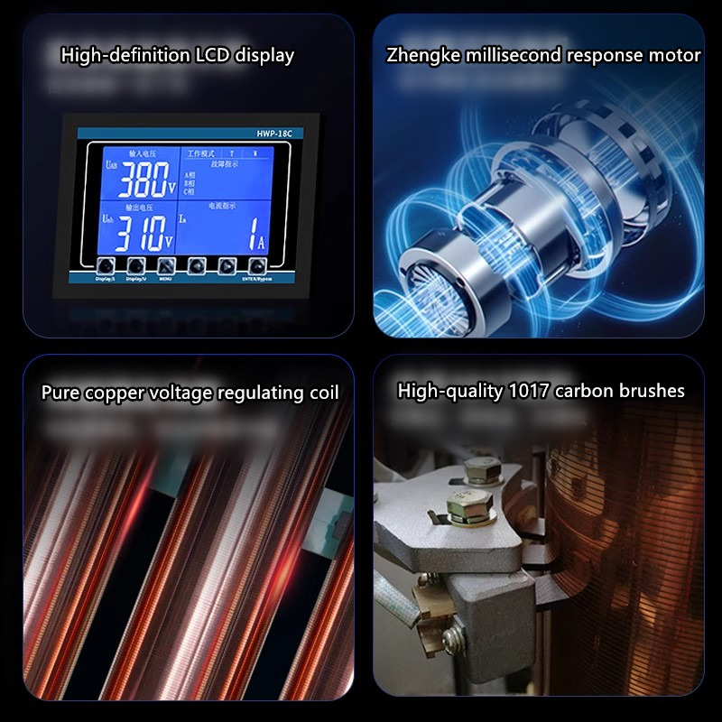 ZHENGXI SJW3 High Precision 3 Phase 380V Voltage Regulator