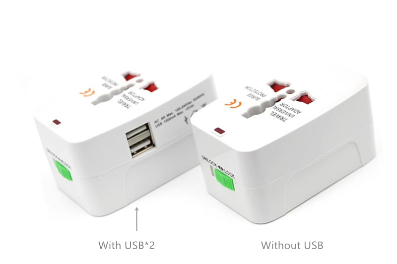 International Travel Socket Adapter US UK EU AU