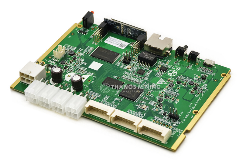 Antminer S21XP control board with screen