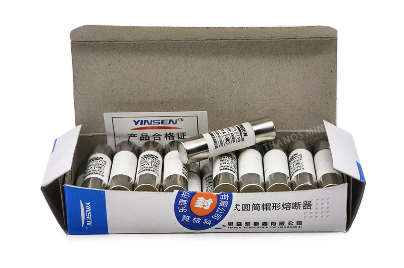 YINSEN ceramic fuse with lead 500V 20A